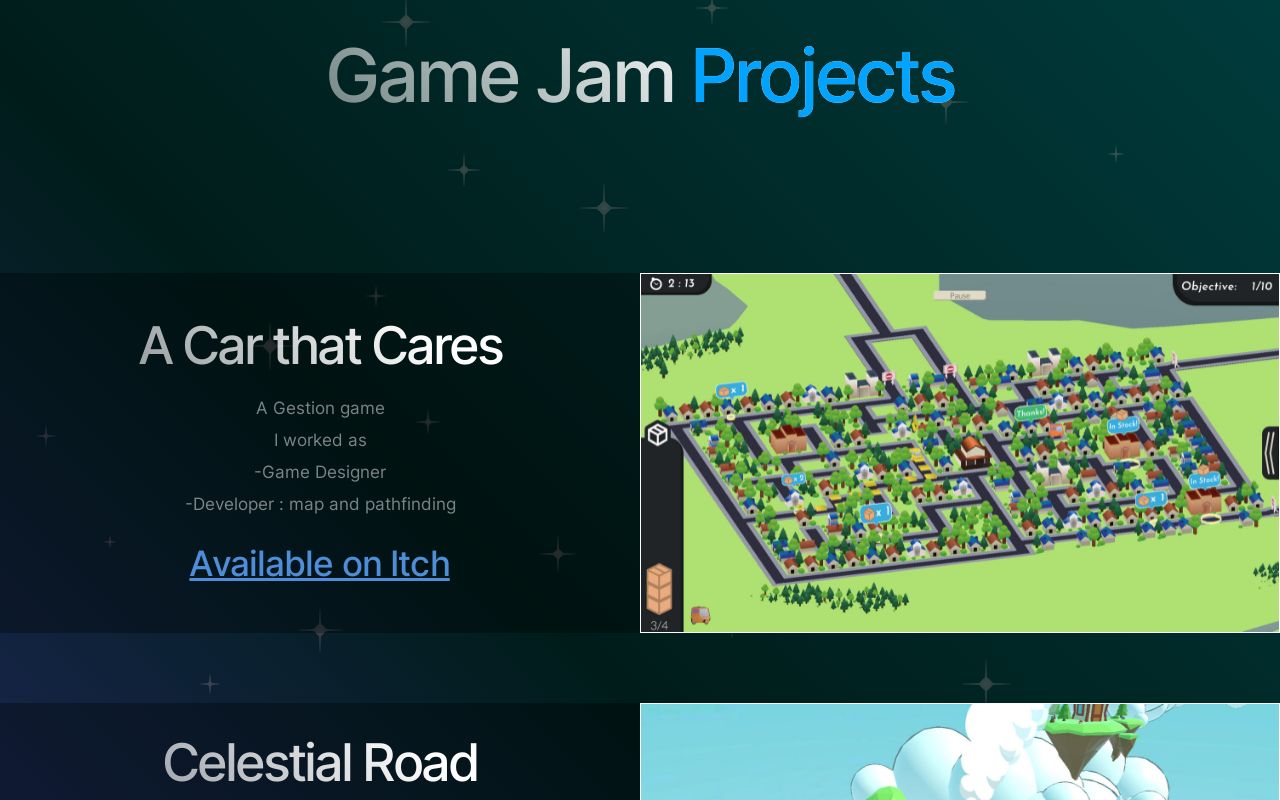 BBQ Game Jam Projects